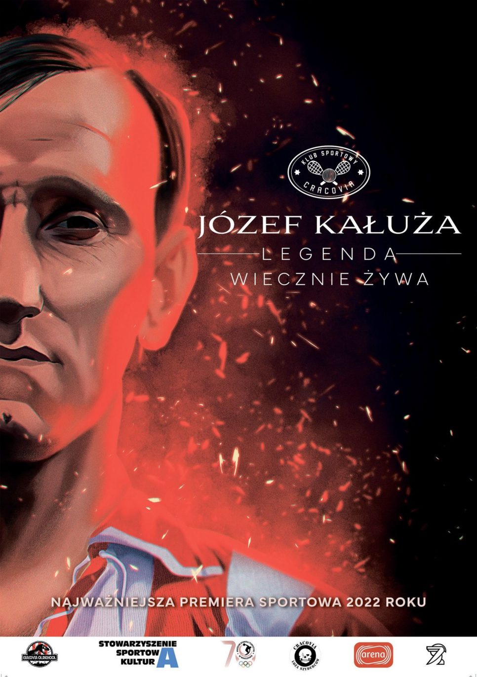 Józef Kałuża. Legenda wiecznie żywa – zaproszenie na film – Małopolski Związek Piłki Nożnej